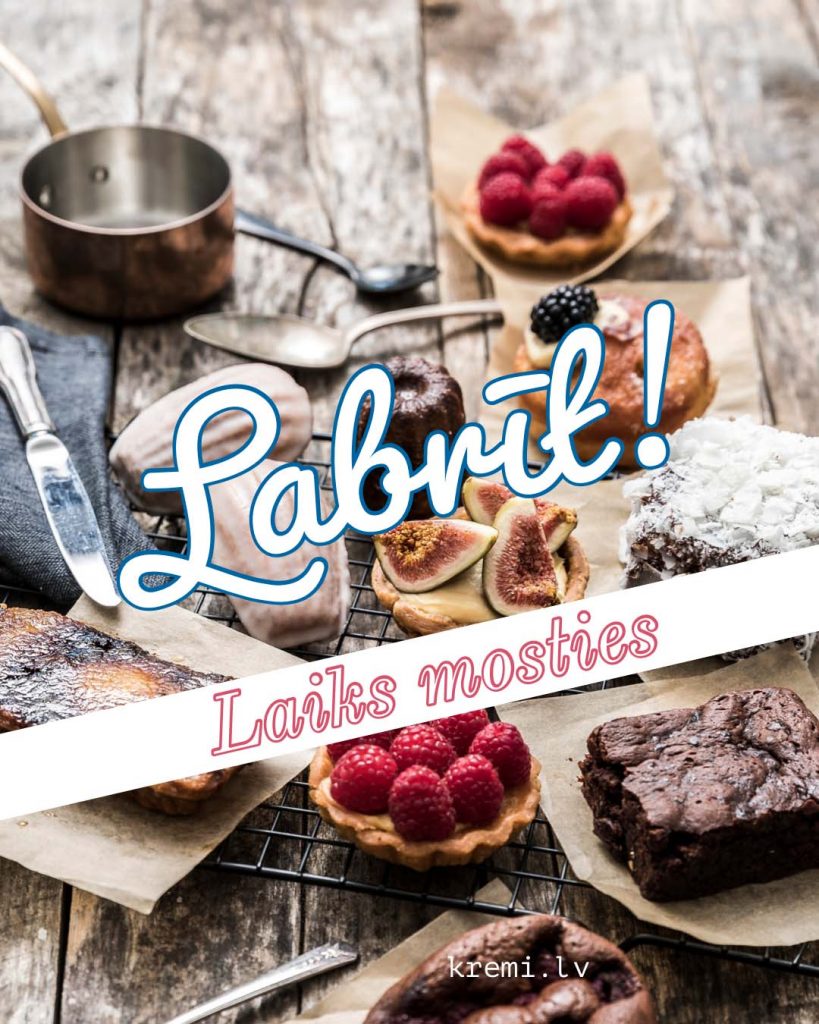 Labrīt novēlējuma kartiņas jaukai dienai – Kremi