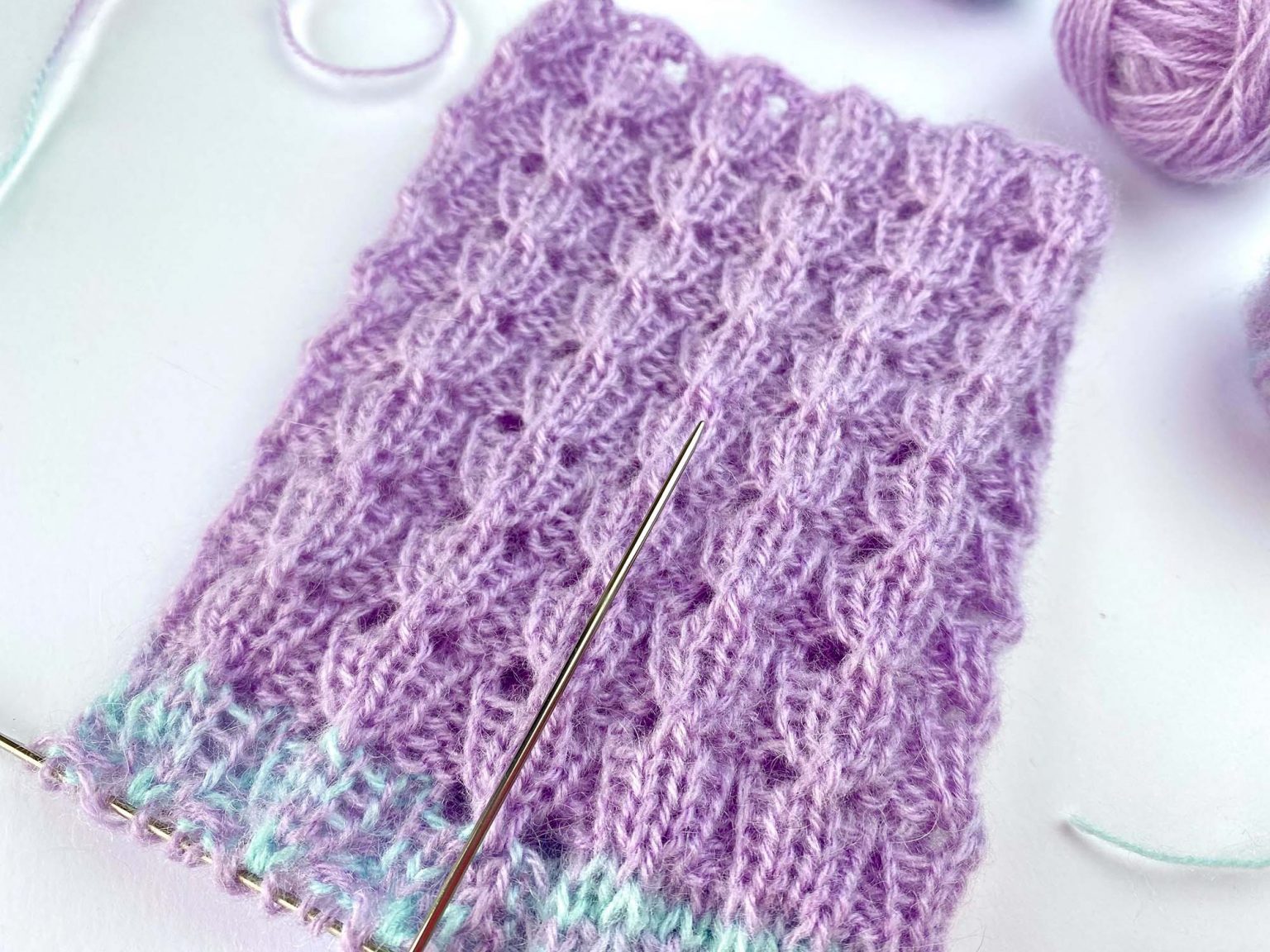 Easy Lace Knitting Pattern For Socks – Kremi