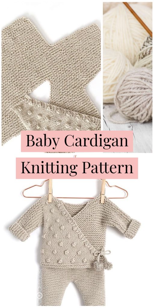 Baby Cardigan Free Pattern and Tutorial – Kremi