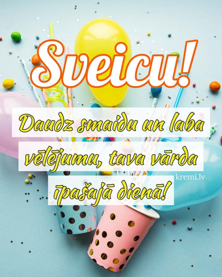 Apsveikumi vārda dienā – Kremi
