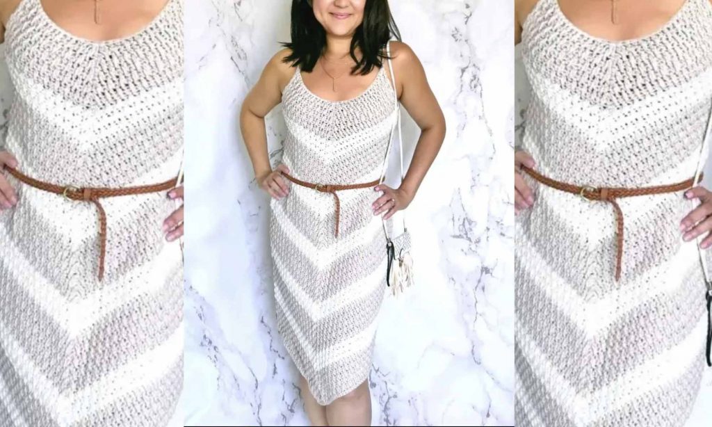 Adorable Crochet Summer Dress With Free Pattern And Video – Kremi
