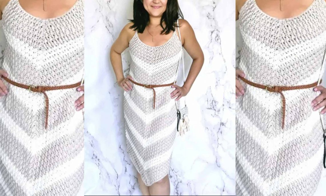 Adorable Crochet Summer Dress With Free Pattern And Video – Kremi