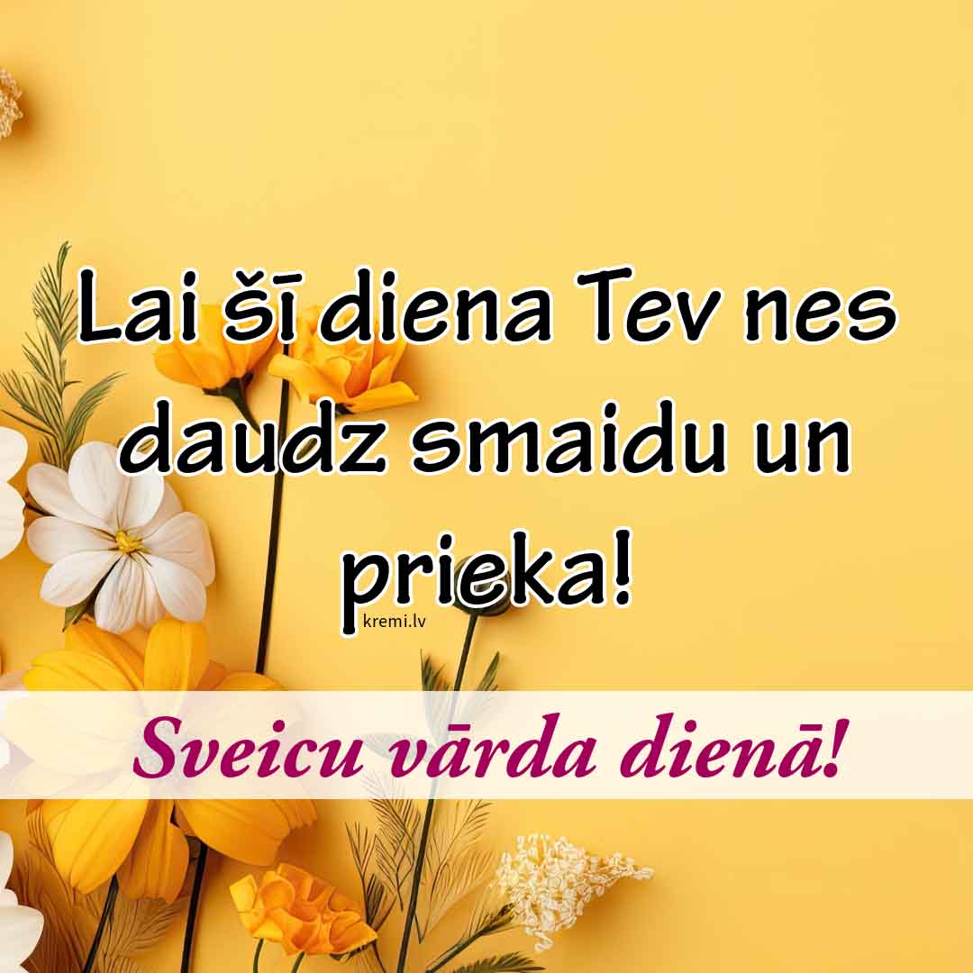 Apsveikumi vārda dienā – Kremi