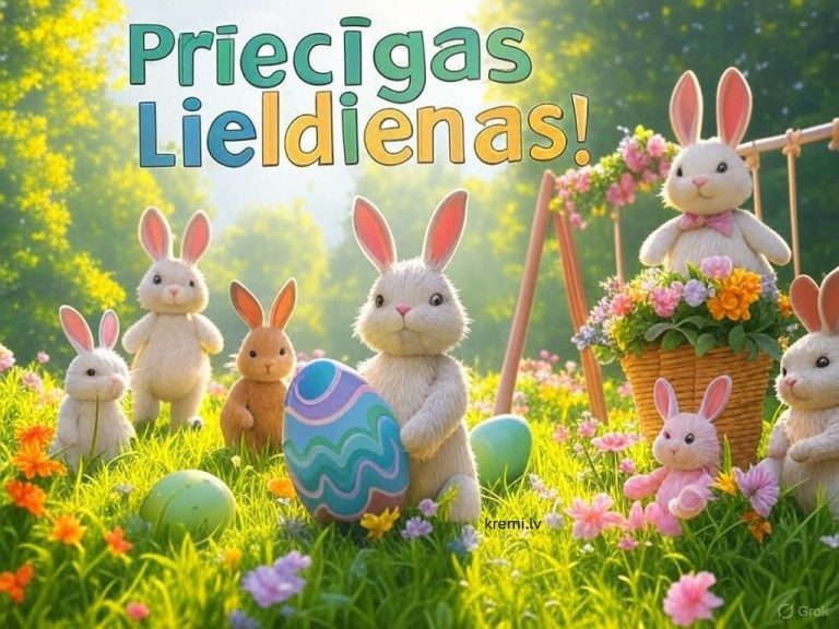Apsveikumi Lieldienās – Kremi
